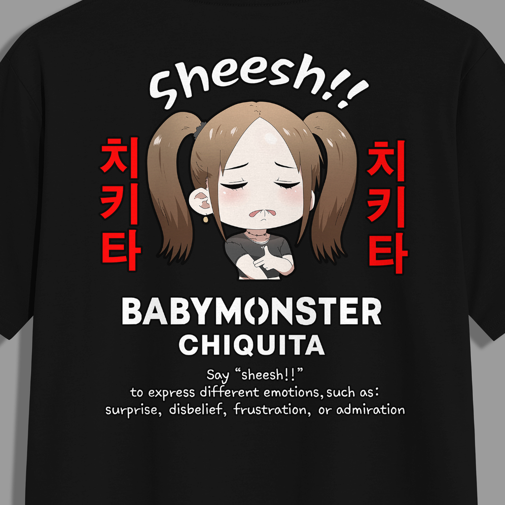 Jual YuuRa Hobbies Kaos Unisex - Babymonster - Sheesh!! - Chiquita ...