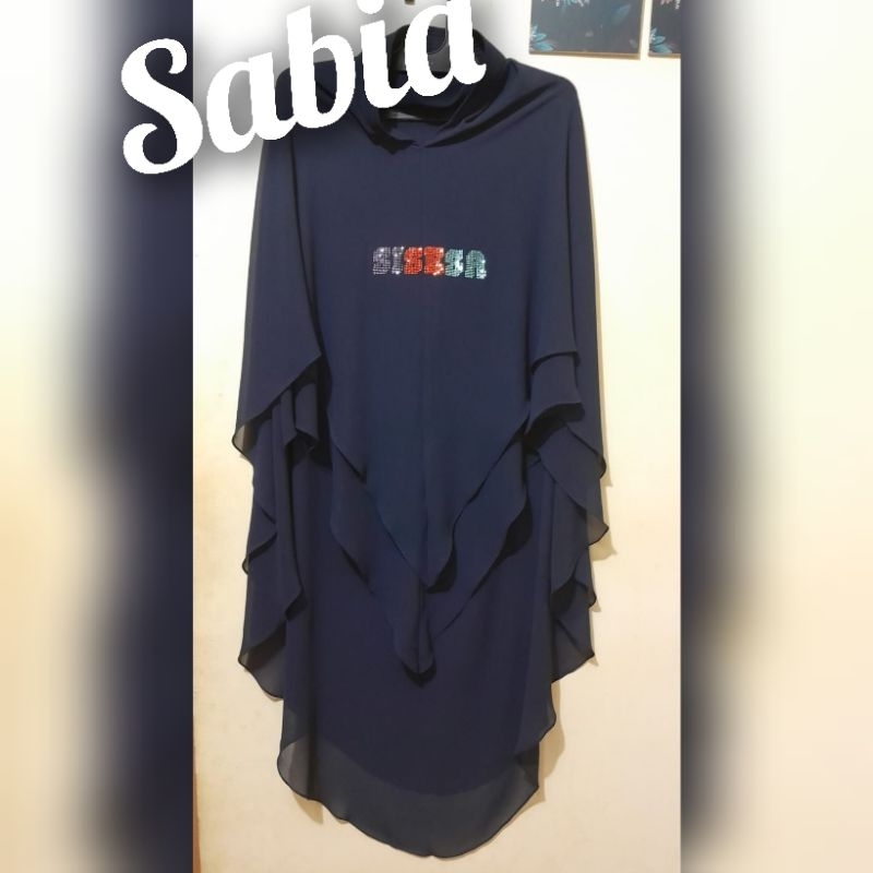Jual KHIMAR sultan (3D) Look a like khimar sisesa | Shopee Indonesia
