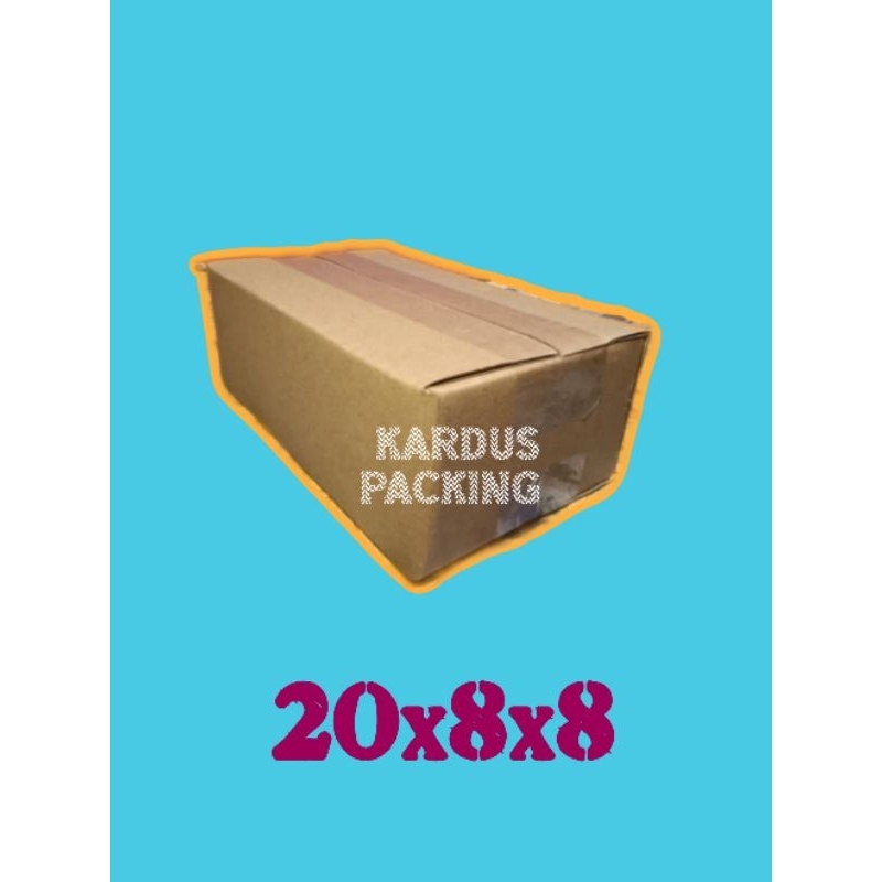Jual kardus packing uk 20x8x8 kardus murah/ kardus online/kardus box ...