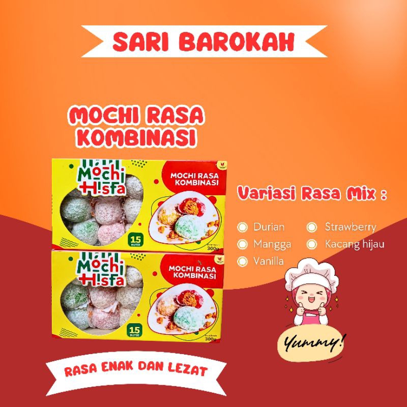 Jual Mochi Hisfa (Mochi Rasa Kombinasi) | Shopee Indonesia