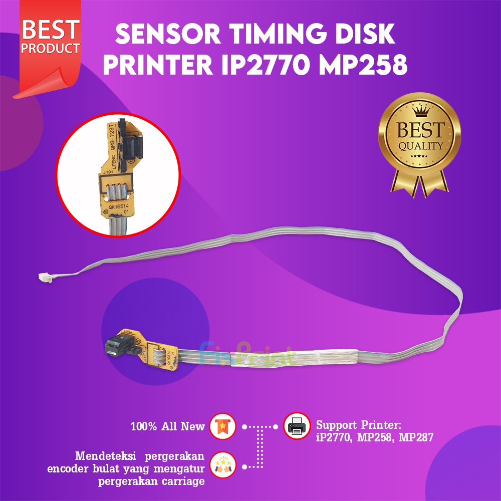 Jual FixPrint Sensor Timing Disk Pembaca Encoder Bulat Canon IP2770 ...