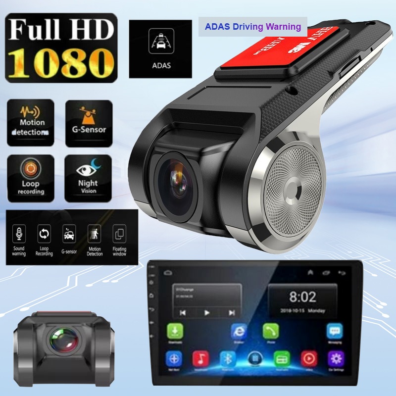 Jual "Dash Cam H01 Night, Kamera Parkir Mobil dengan Konektor Kabel ...