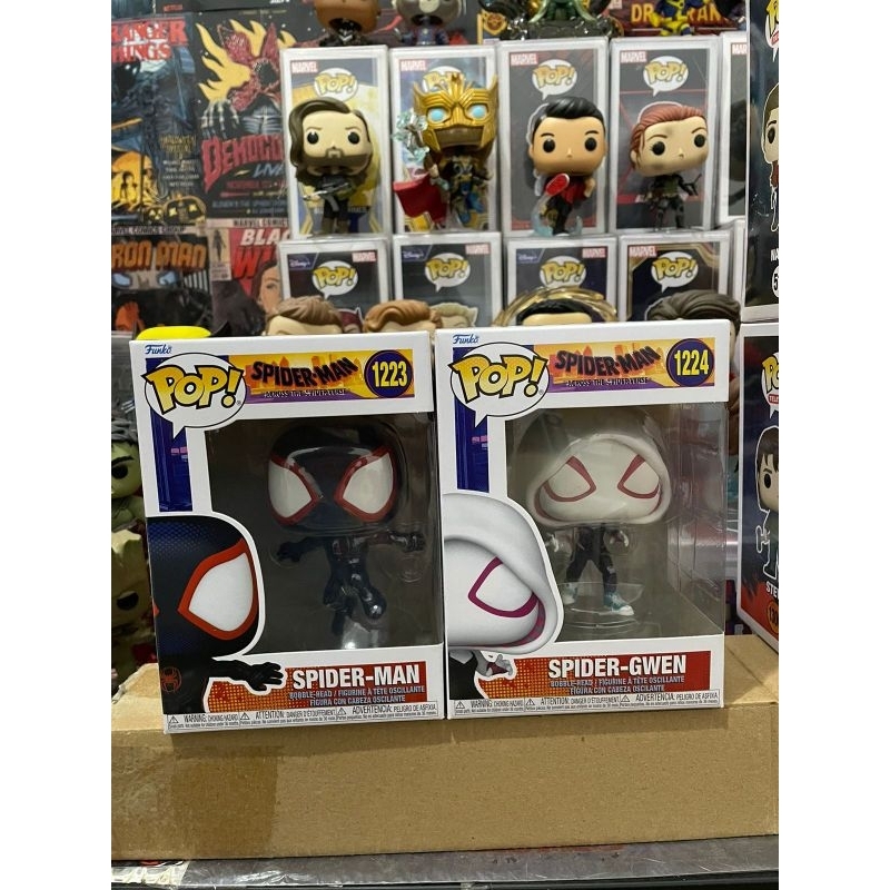 Jual Funko Pop! Marvel spiderman across the spiderverse bundle gwen n ...