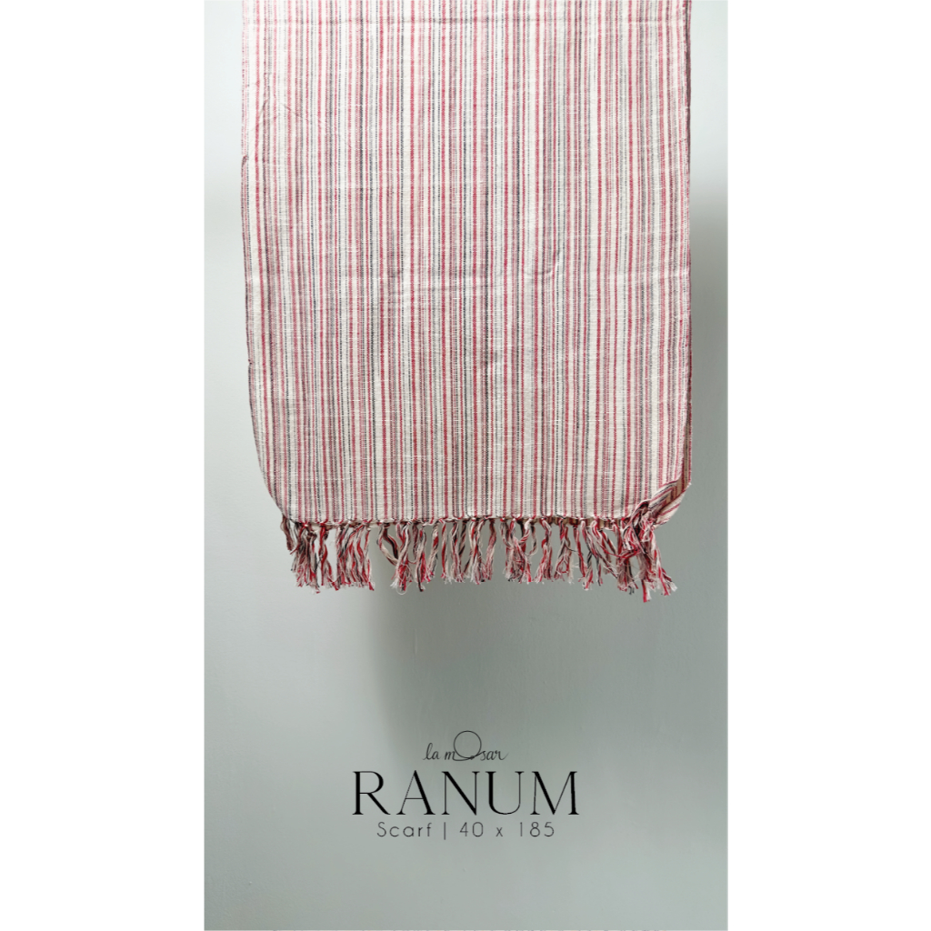 Jual scarf-tenun-kain-lamOsar|RANUM | Shopee Indonesia