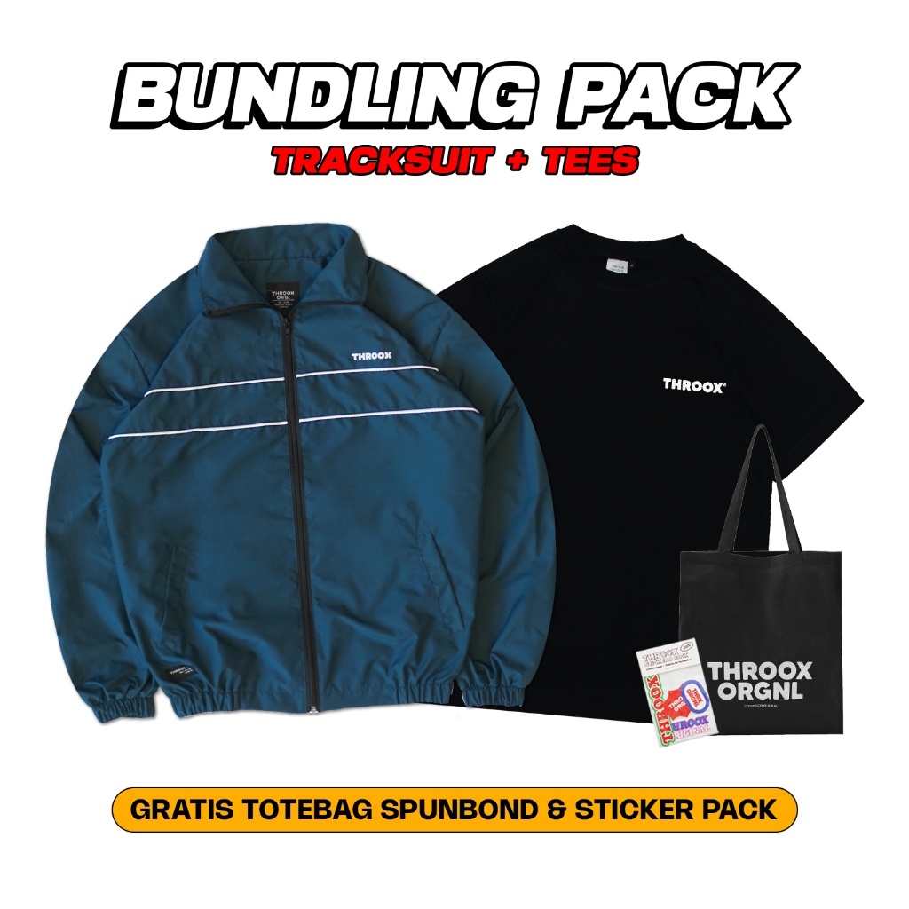 Jual Tracksuit + Tees Bundling Pack D [ Free Sticker Pack & Totebag ...