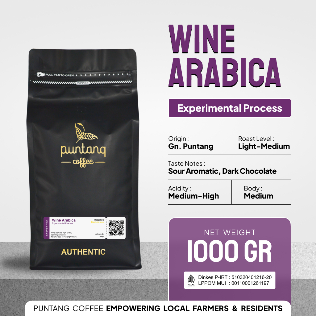 Jual Kopi Arabika Wine 1kg Biji Bubuk Kopi Arabica Premium Original ...