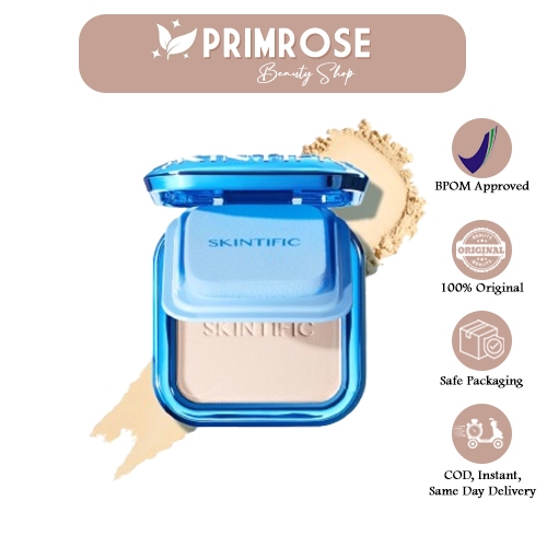 Jual SKINTIFIC Ultra Cover Powder Foundation 9gr | TWC/Two Way Cake ...