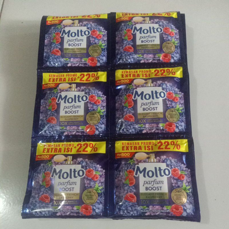 Jual molto 500an ungu elegant 9mli (24 sachet) | Shopee Indonesia