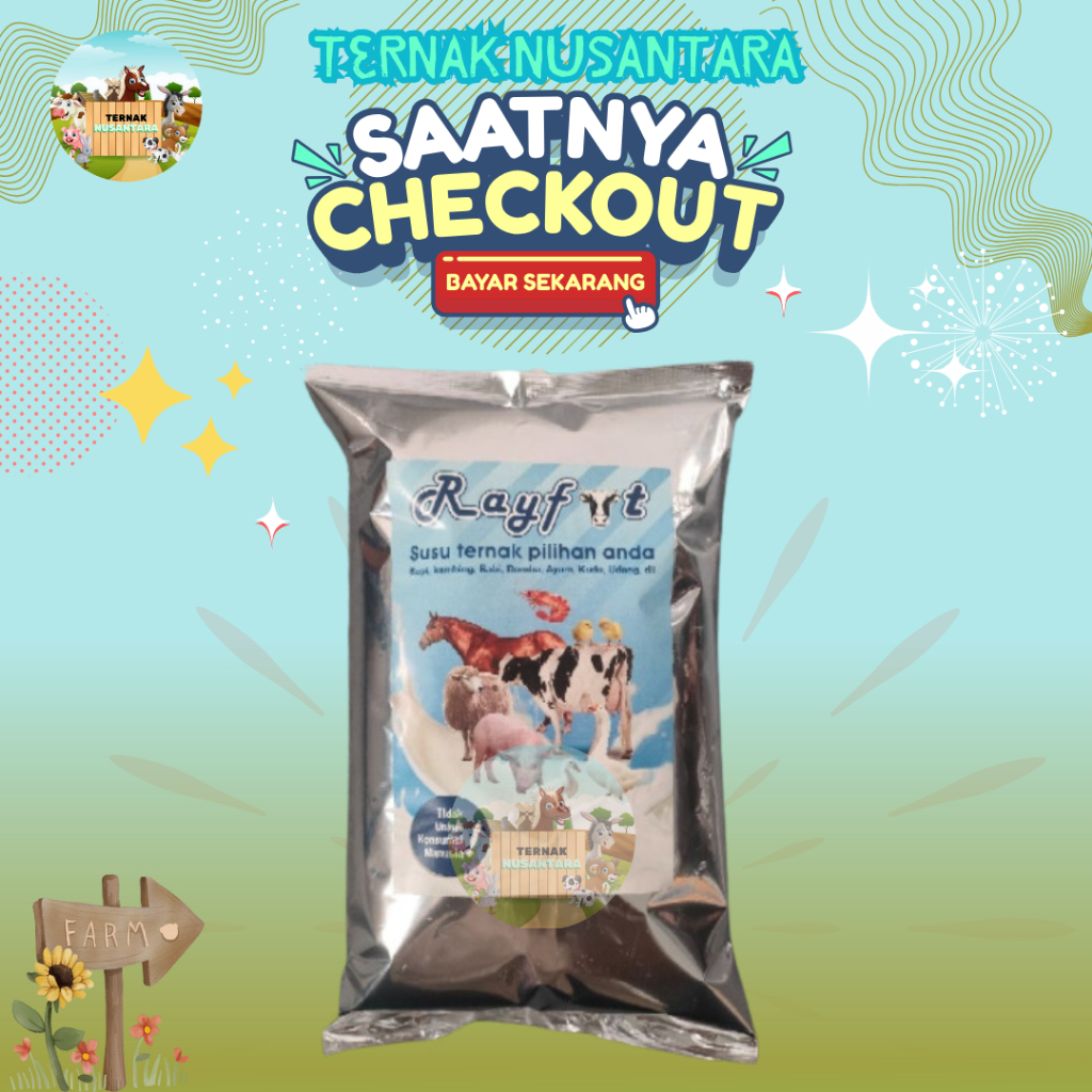 Jual Susu Ternak Rayfat Susu Rayfat 1kg Untuk Segala Jenis Ternak ...