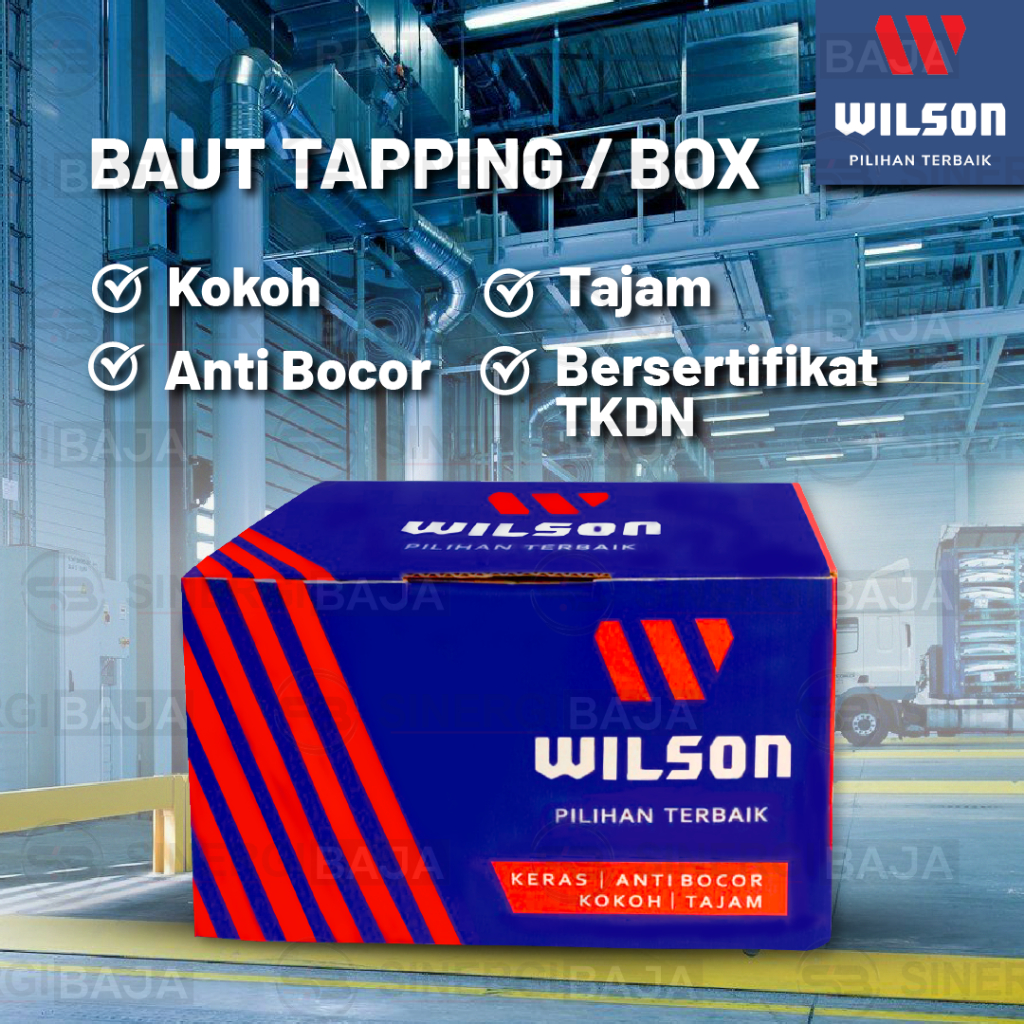 Jual Wilson Screw | Sekrup | Tapping | Waferhead | Baut Rata | P+AB ...