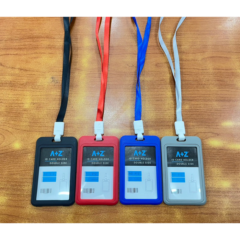 Jual ID CARD HOLDER DOUBLE SIDE A+Z / Name Tag ID CARD + Tali ID Card ...