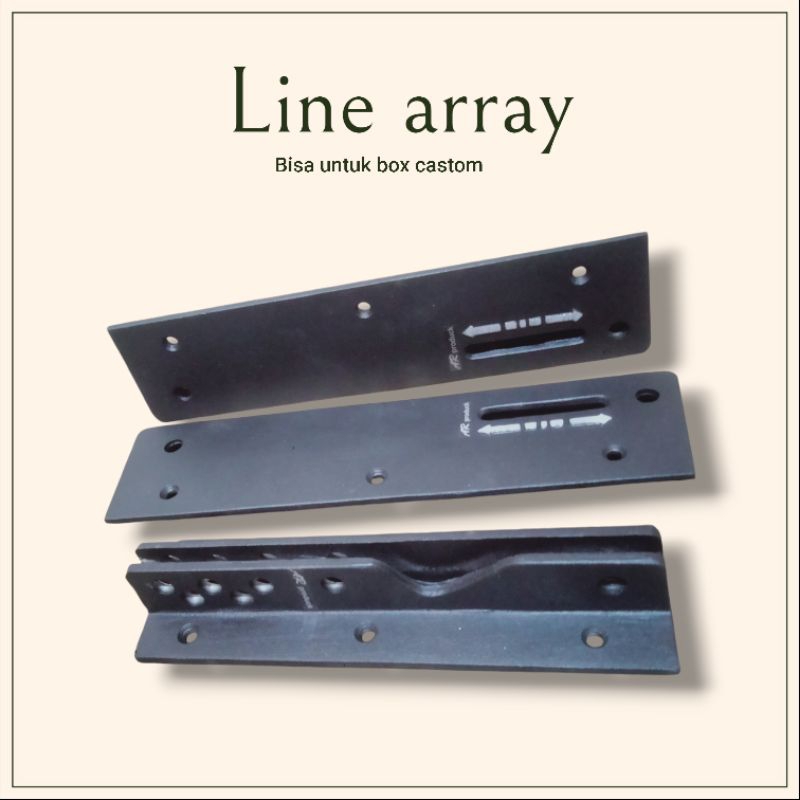 Jual breket line array ukuran 12inc | Shopee Indonesia