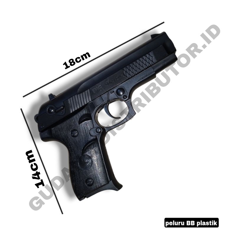 Jual MAINAN TEMBAK TEMBAKAN PISTOL ANAK PELURU PLASTIK | Shopee Indonesia