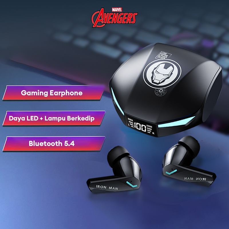 Jual Marvel QS-T41 True Wireless Bluetooth Earphone V5.4 Low Latency HIFI Bass TWS Gaming ...