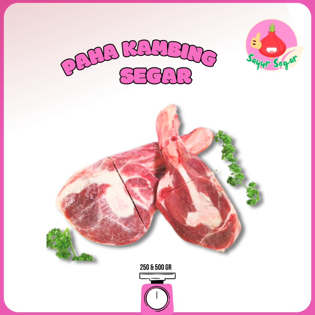 Jual Sayur Segar - Daging Kambing Bagian Paha / Goat Thighs | Shopee ...