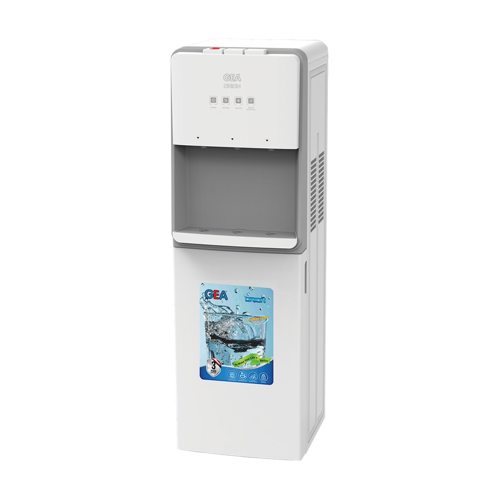 Jual DISPENSER GEA GALON BAWAH WITH UV LAMP ORION 3 KRAN GARANSI RESMI ...