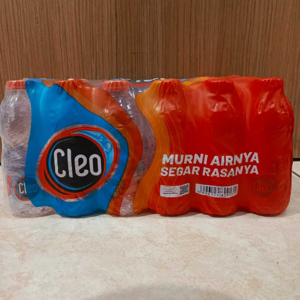 Jual cleo 220ml x 24 air mineral cleo botol kecil | Shopee Indonesia