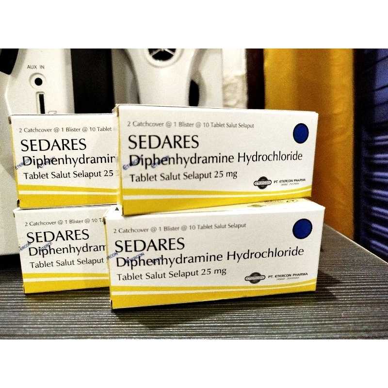 Jual sedares 25mg membantu kualitas tidurmu | Shopee Indonesia