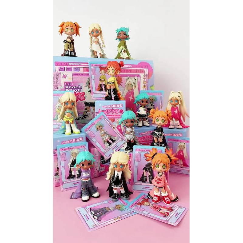 Jual Blind Box Lil Peach Riot Ori Popmart | Shopee Indonesia