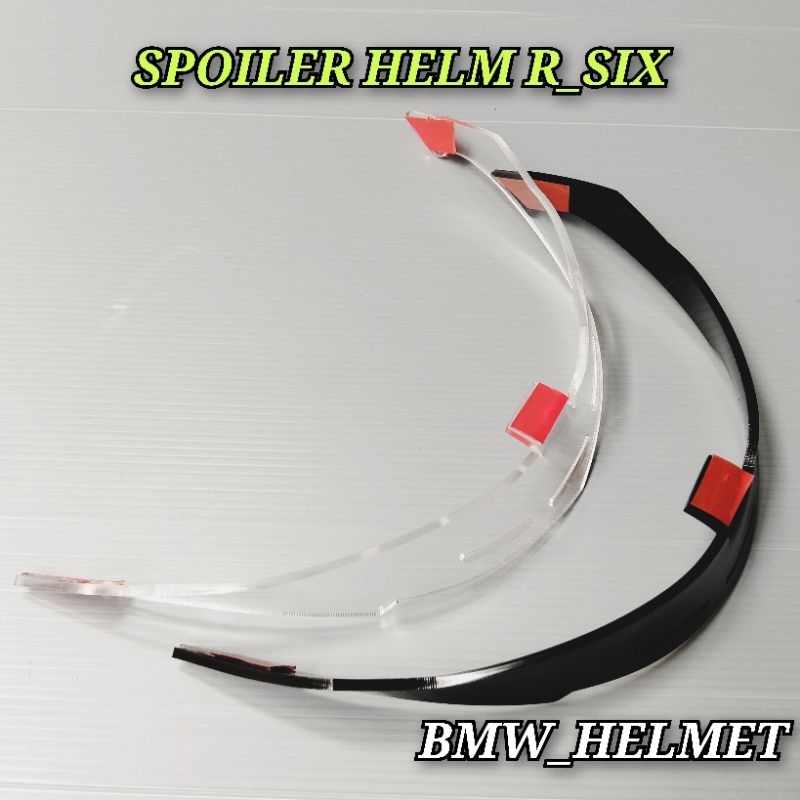 Jual AKRILIK | Spoiler Helm R SIX / Spoiler Helm R-SIX / Spoiler R-SIX ...