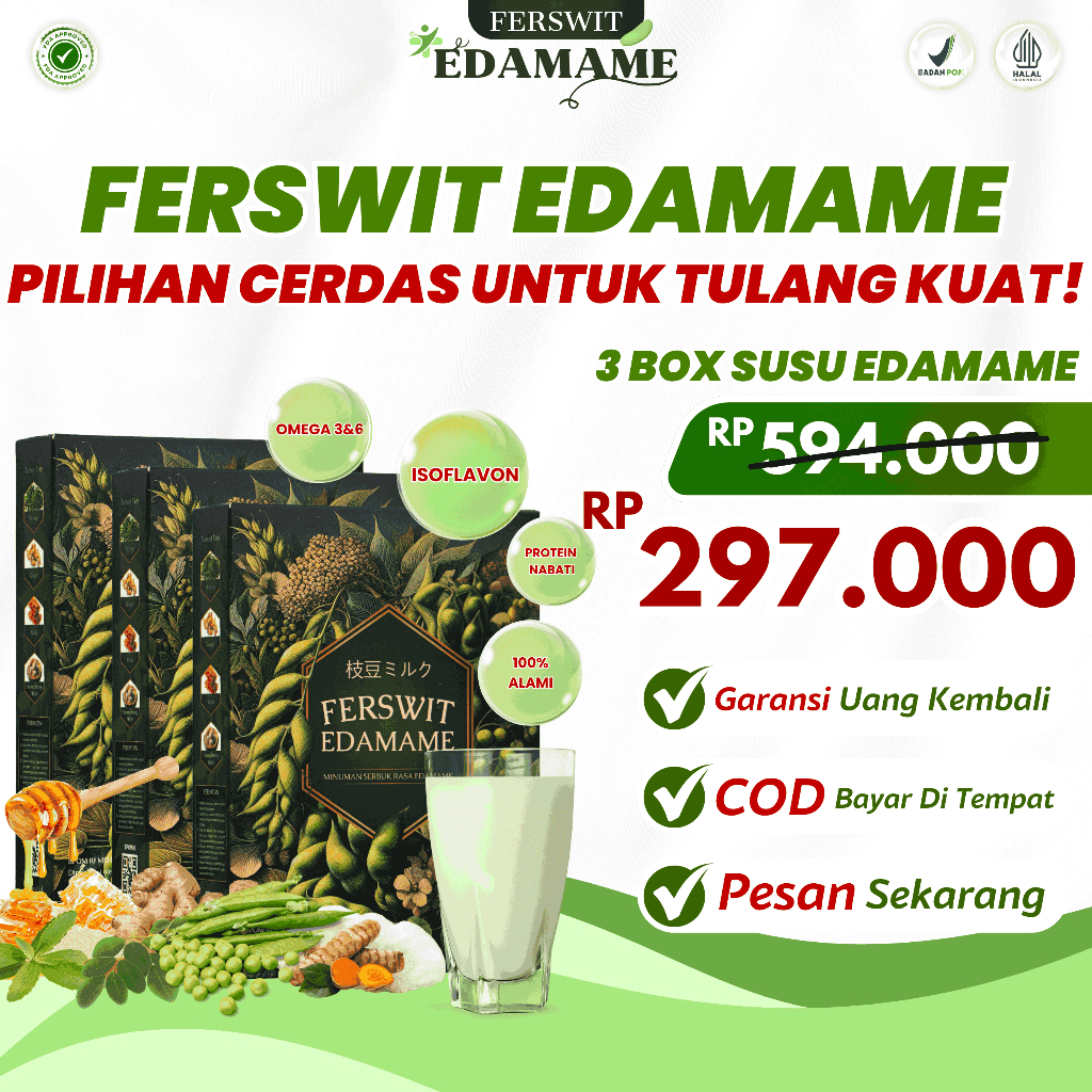 Jual Ferswit Susu Edamame Jepang 100% Original (3 BOX) | Shopee Indonesia