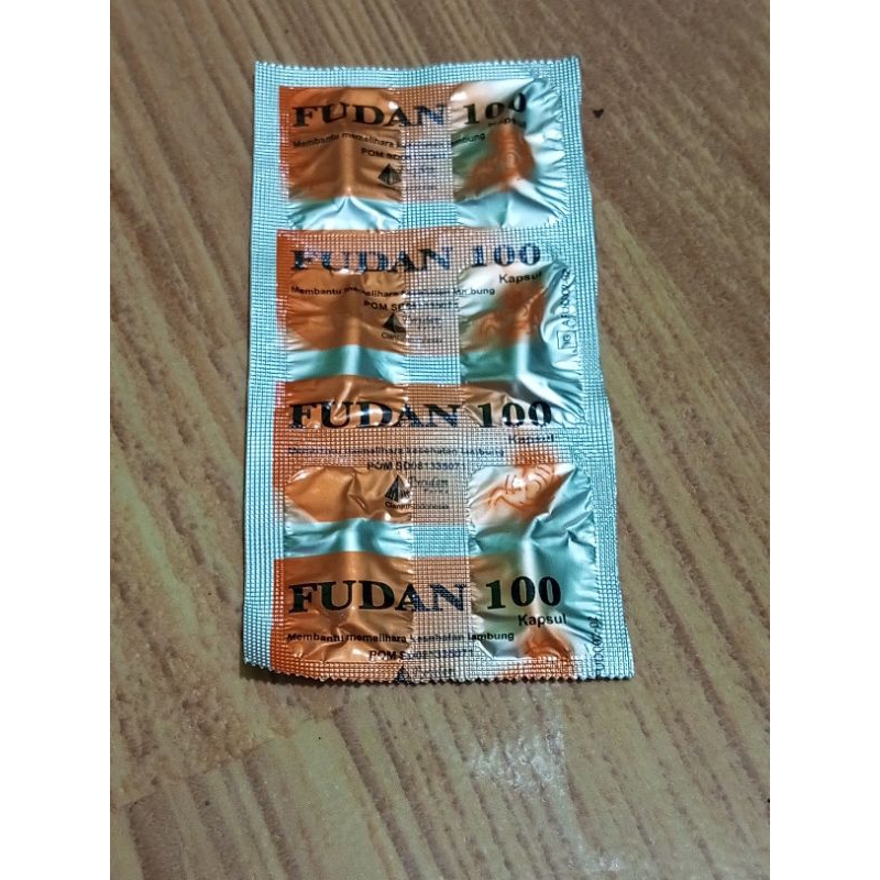 Jual fudan 100 mg strip 6 kapsul | Shopee Indonesia
