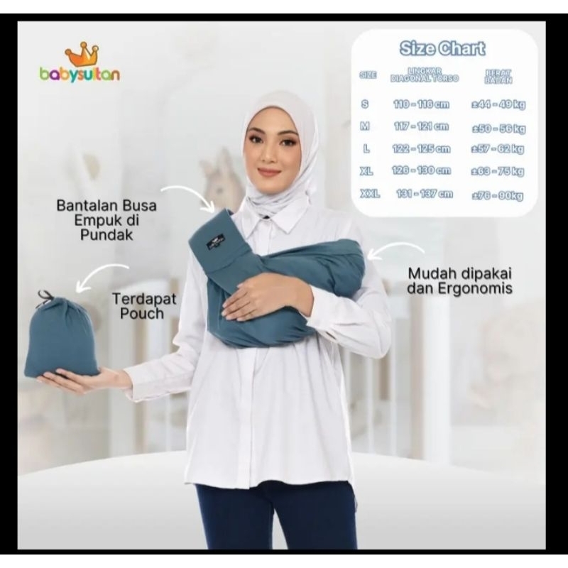 Jual Gendongan Baby Sultan | Shopee Indonesia