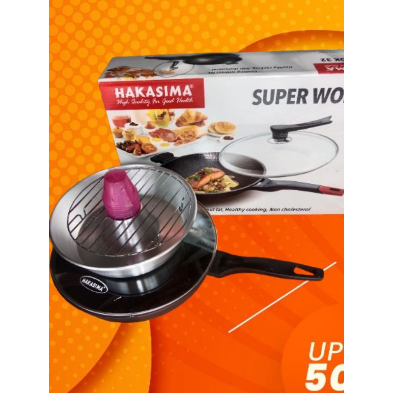 Jual HAKASIMA WOK 32 CERAMIC / SUPER WOK 32 | Shopee Indonesia