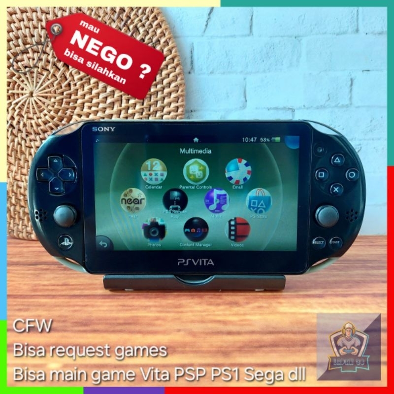 Jual PS VITA Slim - Game PSVita PS1 PS2 PSP Sega Snes GBA Nes - A8 | Shopee Indonesia