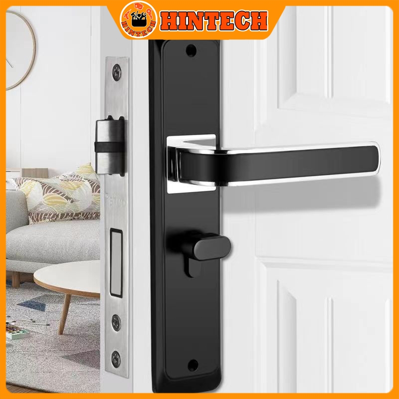 Jual 16CM Gagang Pintu Rumah Kunci Pintu Senyap Handle Pintu Rumah ...