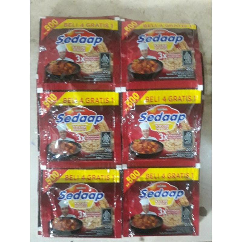 Jual Kecap sedaap saset 1 renteng (12 biji) | Shopee Indonesia