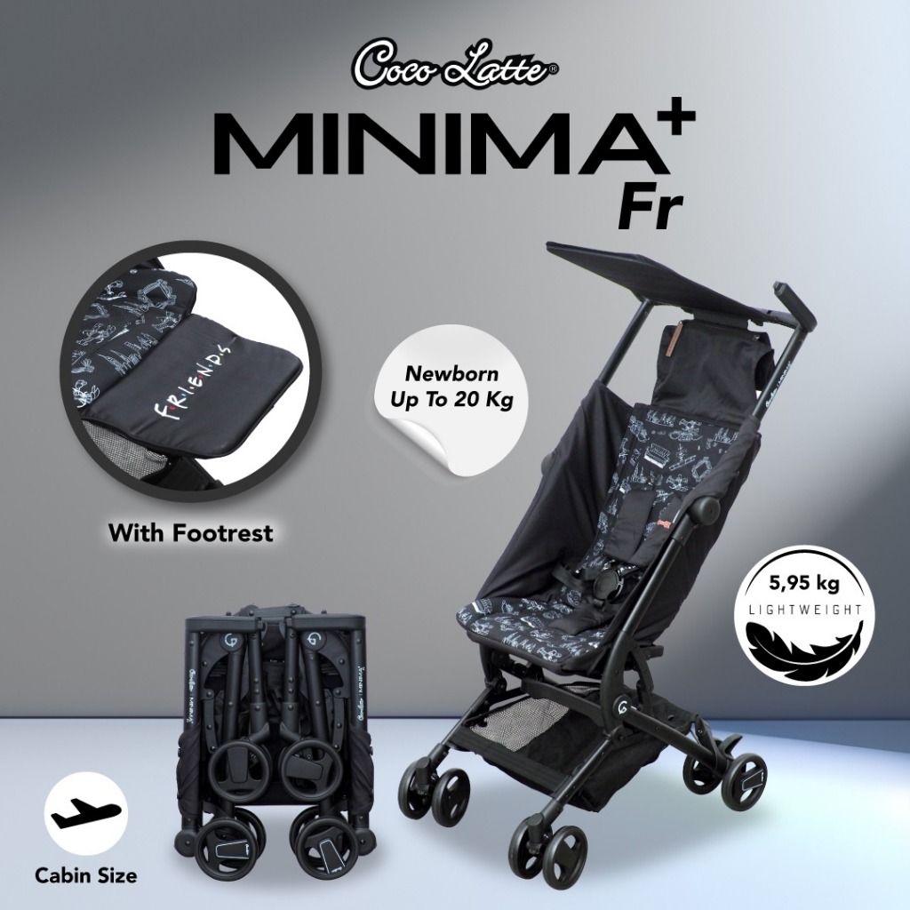 Jual COCOLATTE Minima + Friends Stroller | Shopee Indonesia