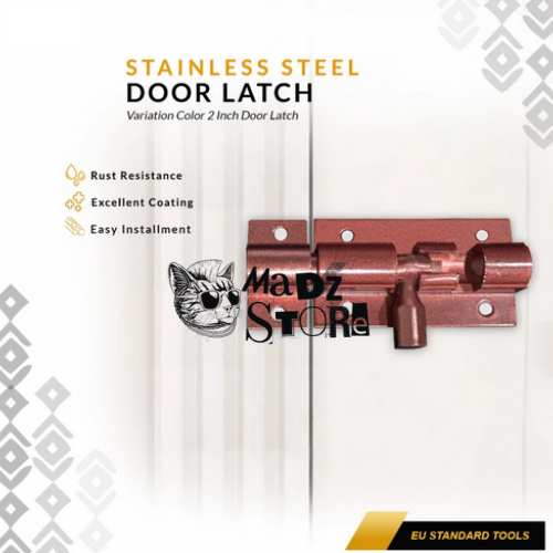 Jual Safety Door Lock Kunci Pengaman Penutup Grendel Gembok Kaca ...