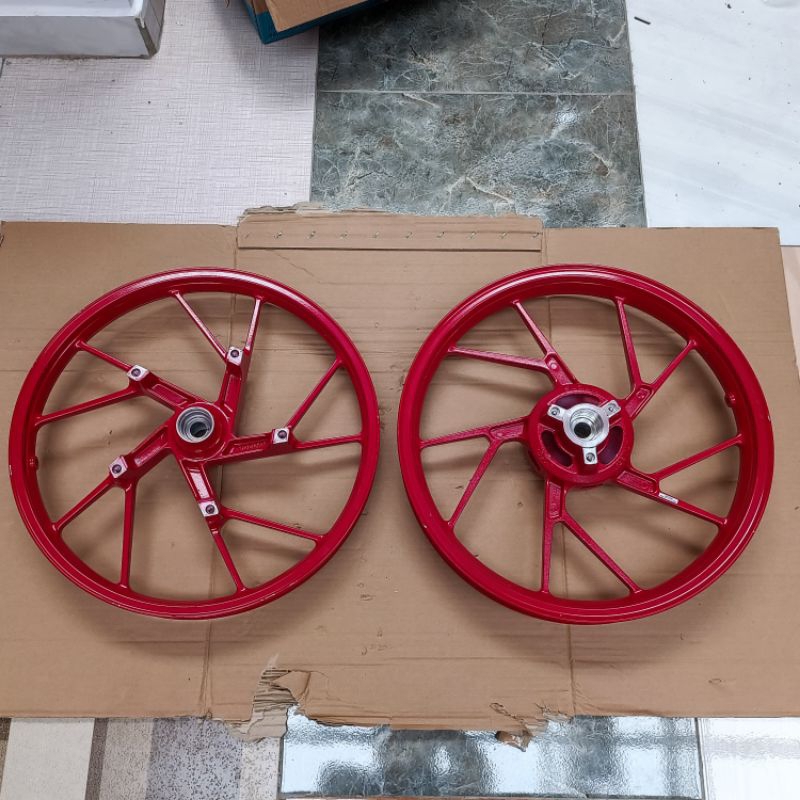 Jual velg velg pelk racing depan belakang Suzuki satria Fu faselit pnp ...