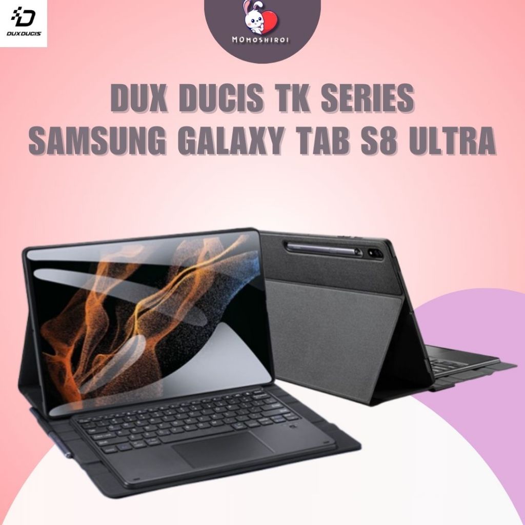 Jual Wireless Keyboard Cover Samsung Galaxy Tab S8 Ultra Dux Ducis Case ...