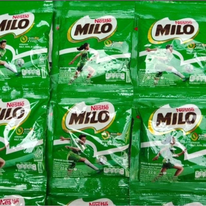 Jual MILO SACHET 22gr (10 sachet) | Shopee Indonesia