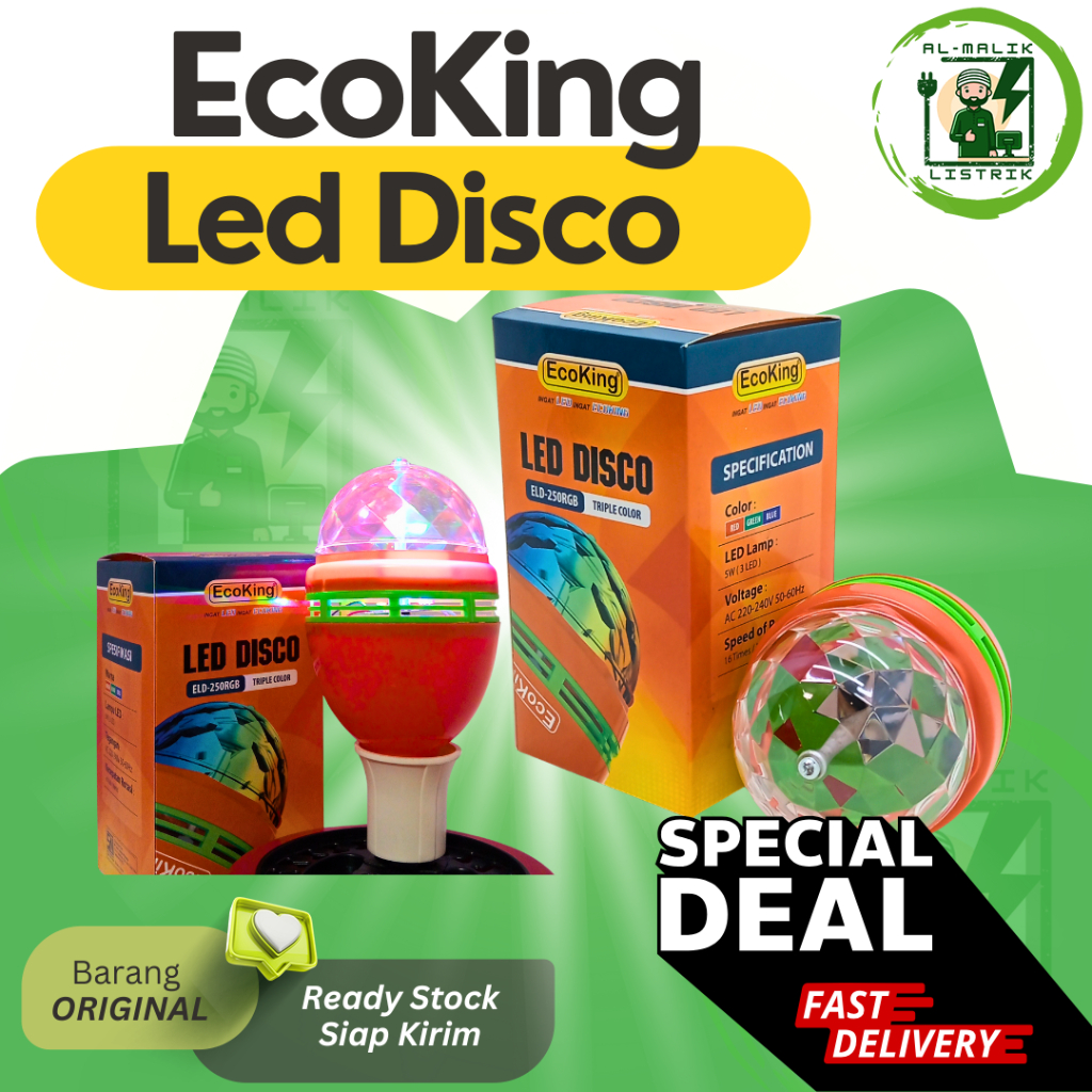 Jual Lampu LED Disco Lampu Cafe Lampu DISKO Ecoking Putar Disco Full ...