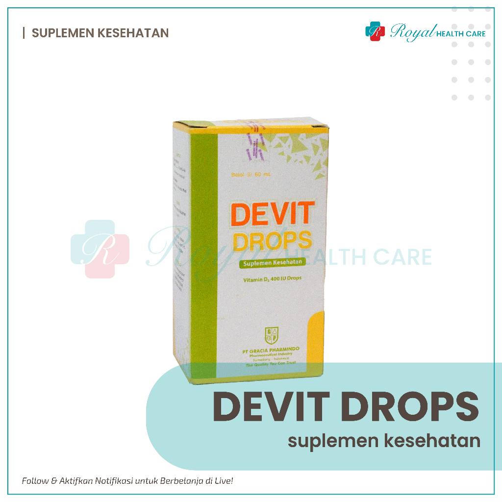 Jual DEVIT DROPS 60 ML, Membantu Memenuhi Kebutuhan Vitamin D | Shopee ...
