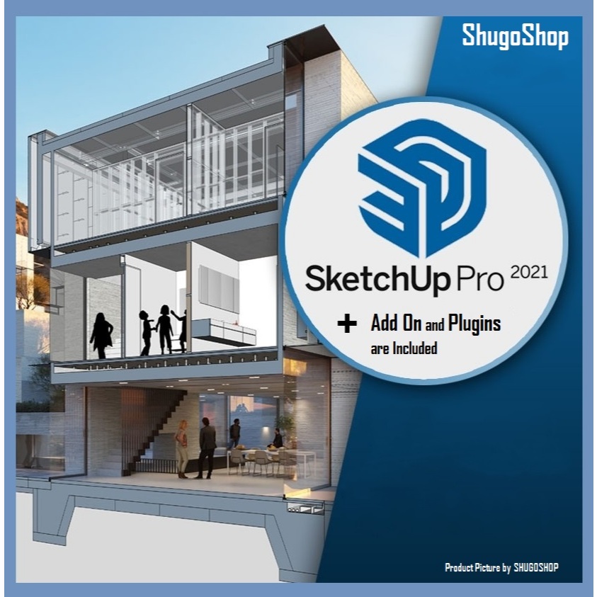 Jual Software Komputer SketchUp Pro 2021 with 100+ Plugins | Shopee ...
