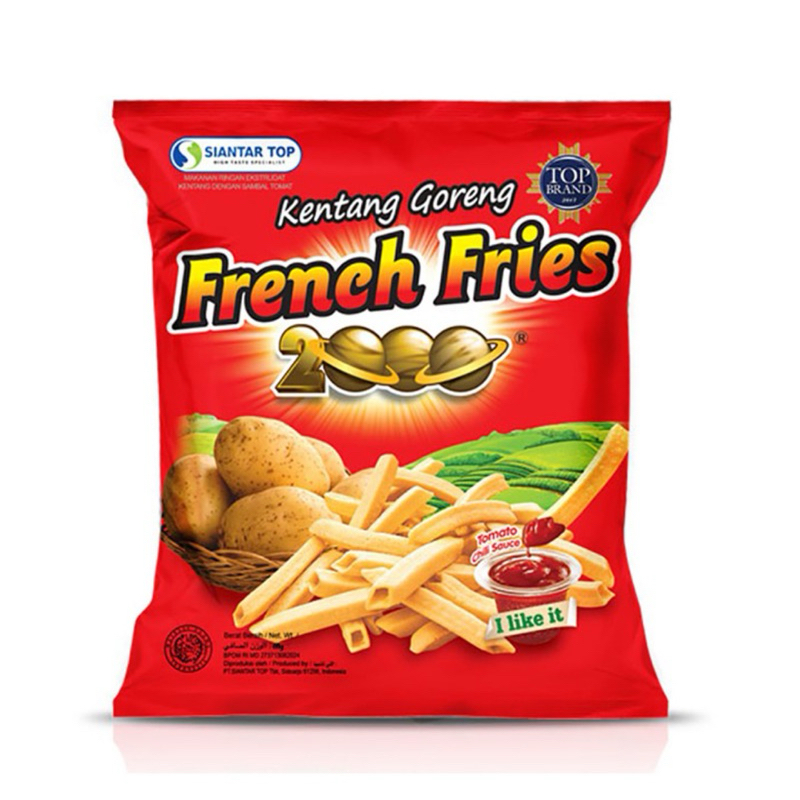 Jual French Fries 2000 Kentang Goreng 24G | Shopee Indonesia