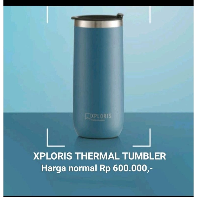 Jual Xploris Thermal Tumbler Tupperware ( FREE Bubble Warp ) | Shopee ...