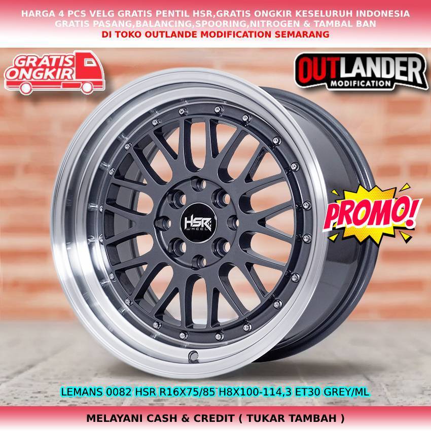 Jual velg hsr ring 16 mirip bbs lm original bisa untuk avanza xenia ...