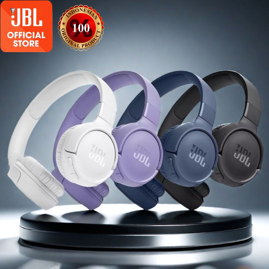 Jual 【100% Original 】JBL Headset /JBL Tune 520BT Headset Bluetooth ...