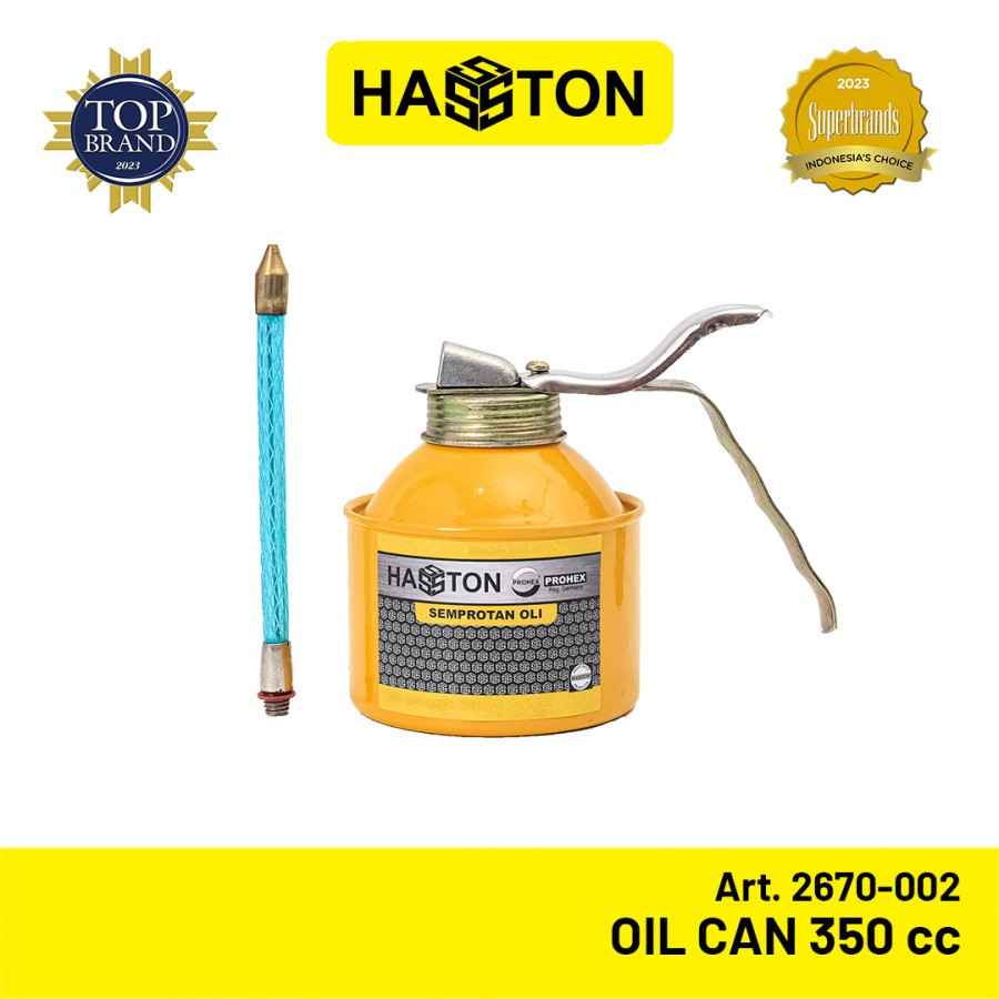Jual Hasston Semprotan Oli Kaleng 350cc / Oli Can / Oil Can (2670-002 ...