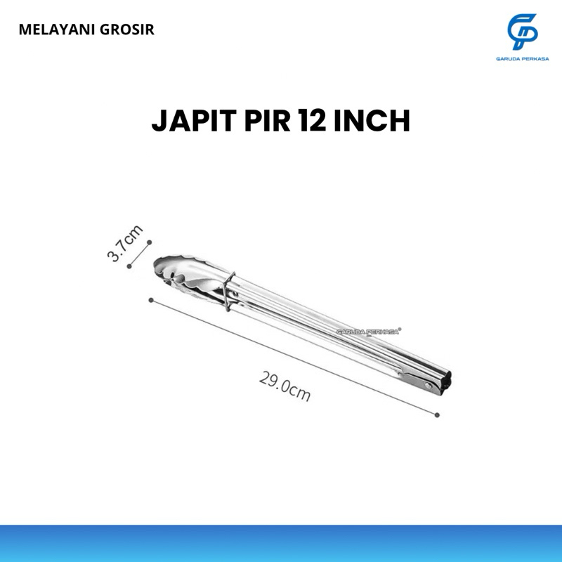 Jual Capitan Makanan Ukuran 12 inch / Capitan Kue / Capitan Makanan ...