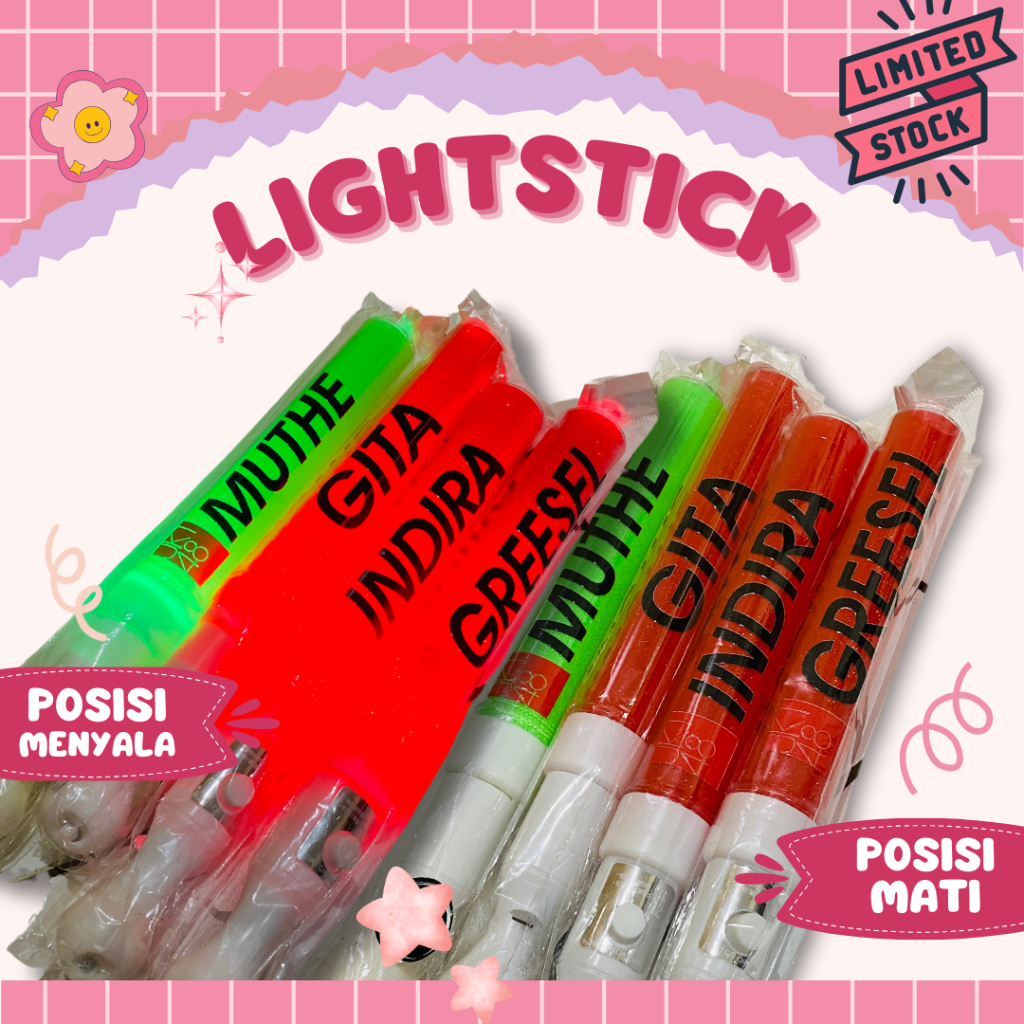 Jual Lightstick | light stick JKT48 | Unofficial | Ready Stok | Shopee ...