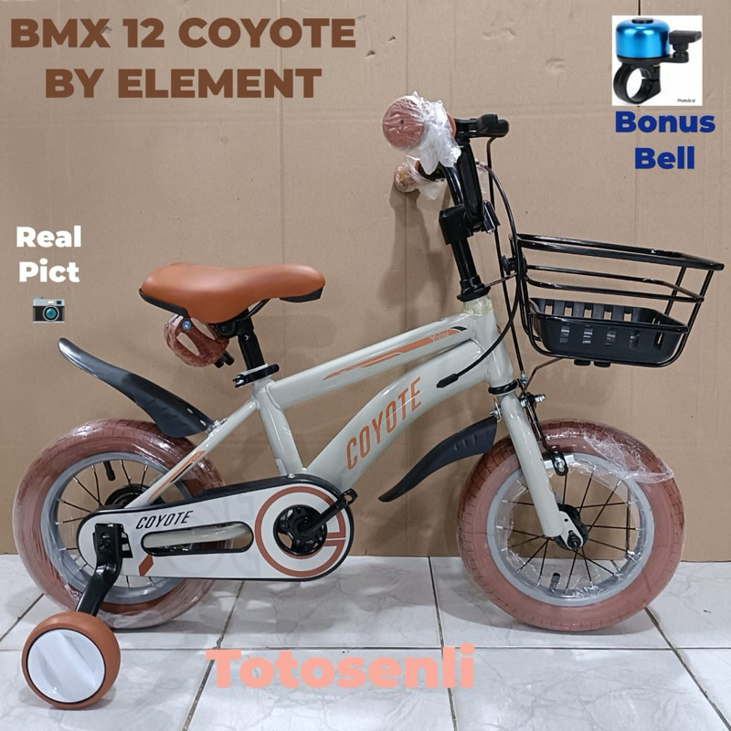 Jual SEPEDA ANAK BMX 12 INCH ELEMENT COYOTE YOTEL XONE PASTEL ADA KERANJANG BESI KOKOH | Shopee ...