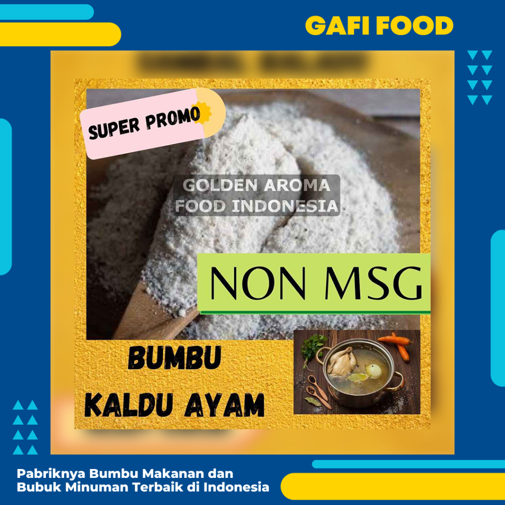 Jual BUMBU TABUR KALDU AYAM NON MSG 1 KG FOOD GRADE 1Kg Bubuk Bumbu ...