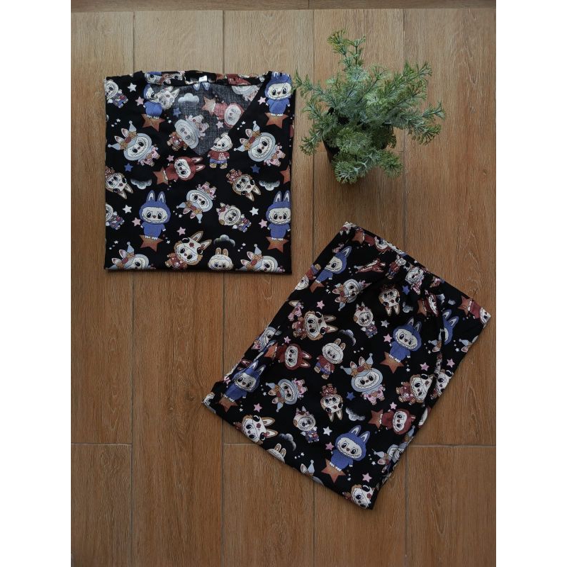 Jual BajuTidurWanita Viral/Labubu Piyama | Shopee Indonesia