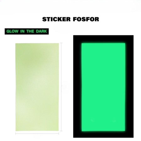 Jual Stiker Fosfor Markiman GID Metal Jig Spoon Minnow Sticker 5x5cm ...